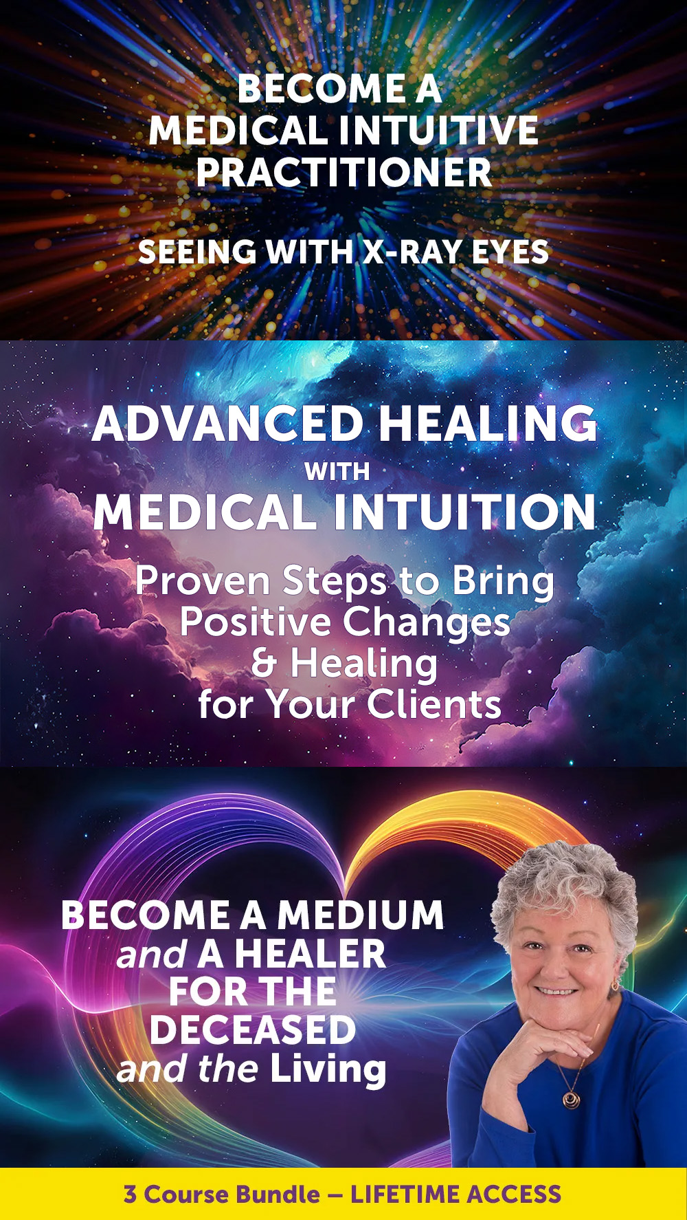 Medical Intuition and Mediumship 3 Course Bundle - Tina Zion Courses